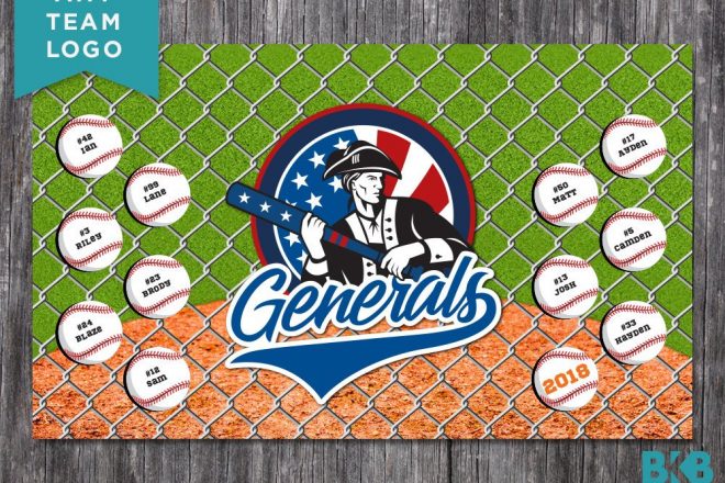 Mr. Baseball Vinyl Team Banner – BKB Design