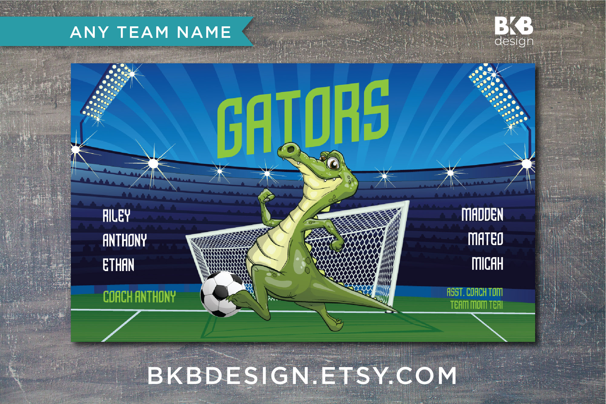 Soccer Banner Design